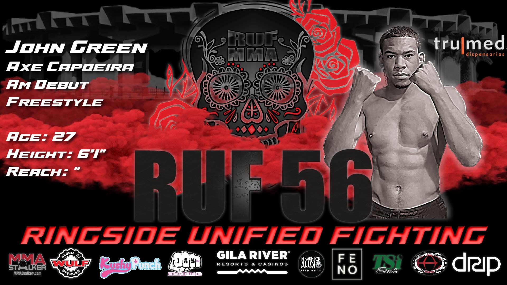 Don't Miss RUF 56: MMA Action at Celebrity Theatre!